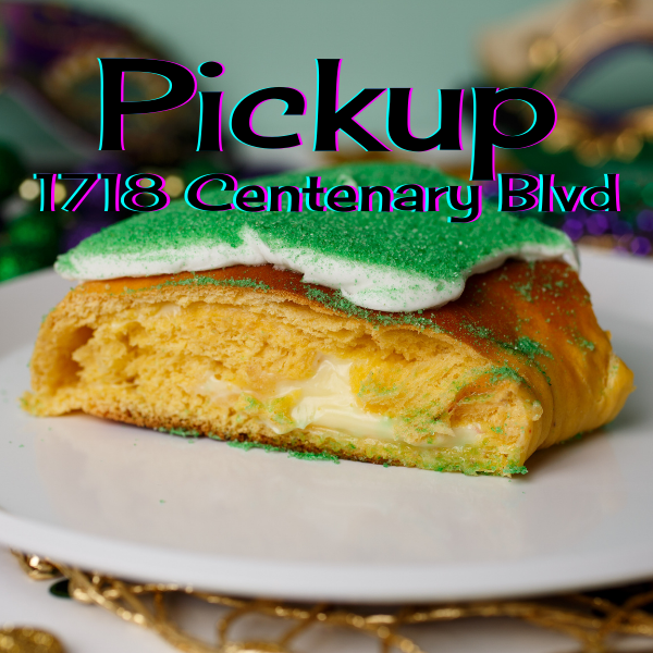 Bavarian Cream Filled King Cake | Lilah's Bakery